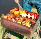 Складные мангалы купить по цене производителя, разборные переносные ...